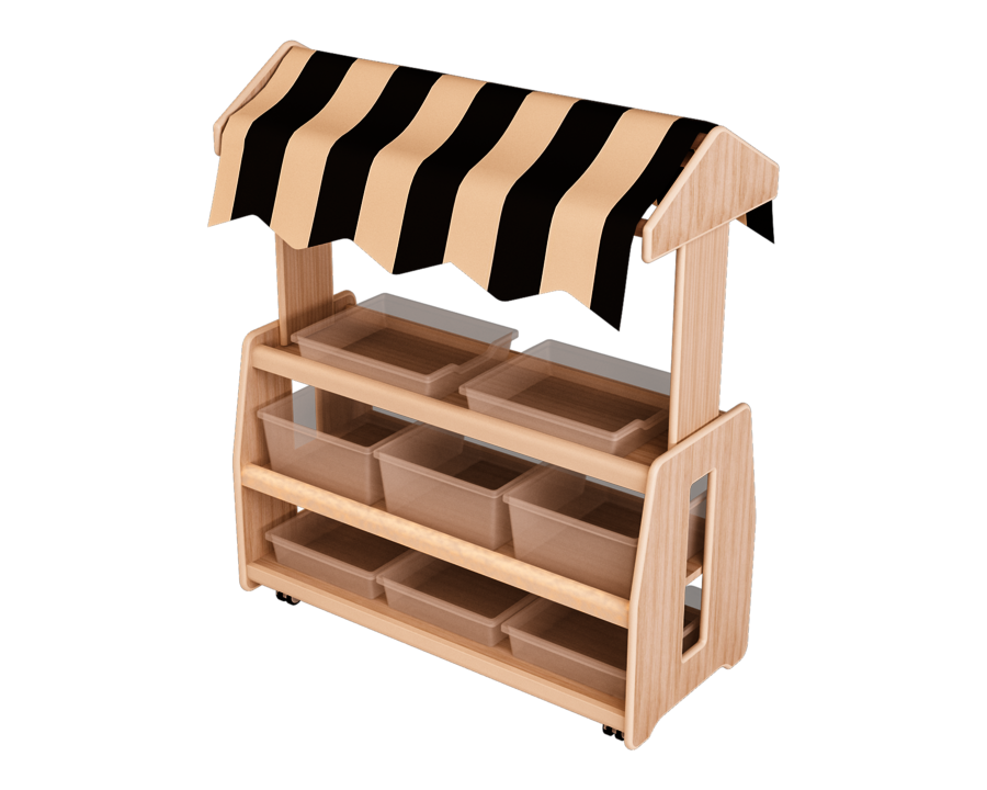 Pretend Market Stall 103 x 45 x 120 cm 45825-01-01 | Montessori Australia