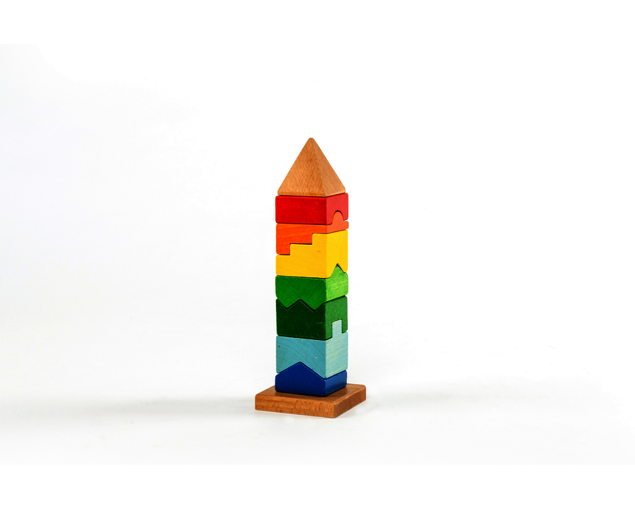 Stacking Shape Tower 21188 | Montessori Australia