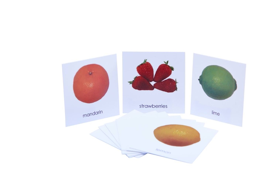 Nomenclature Cards - Fruit: Set 1 | Montessori Australia