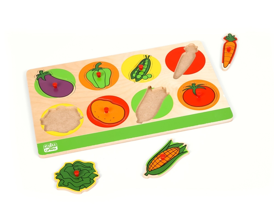 Vegetables Insert Boards 10005 | Montessori Australia