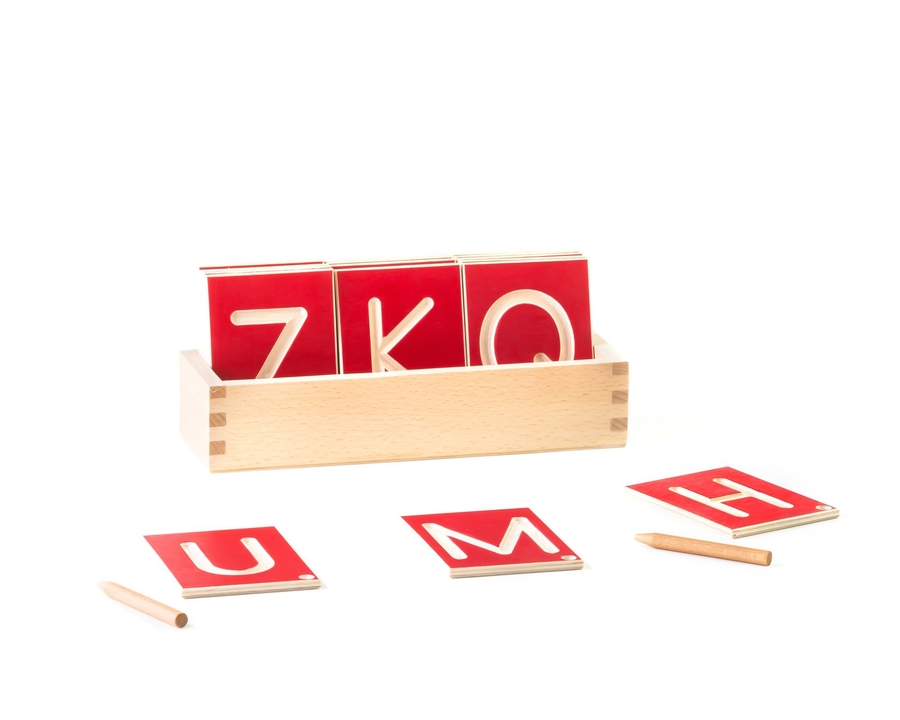 Uppercase Letters Trace Me English 12062 | Montessori Australia